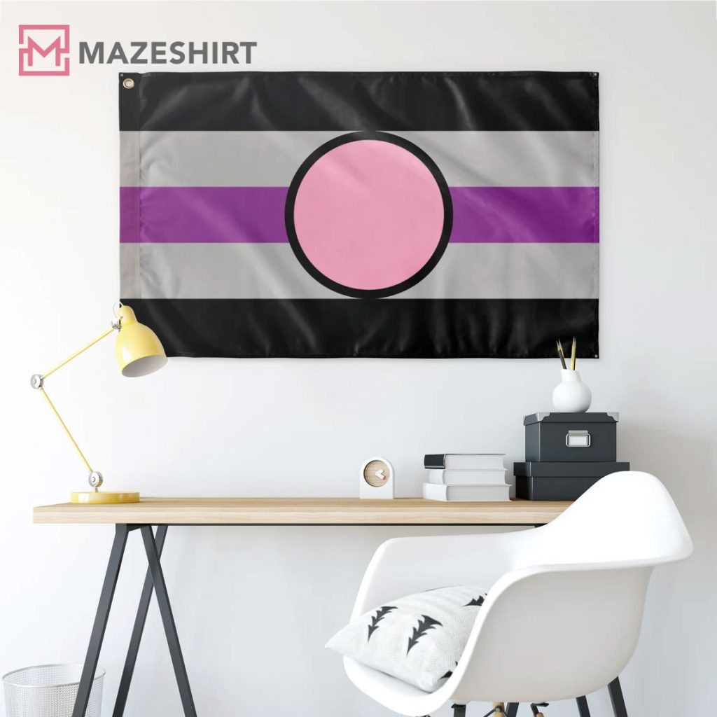 Fictosexual Pride Month LGBT Wall Flag - Mazeshirt
