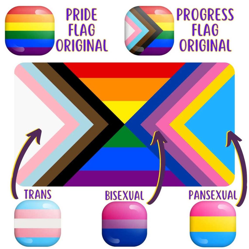 Garden Progress Pride Month LGBTQ+ Flag - Mazeshirt