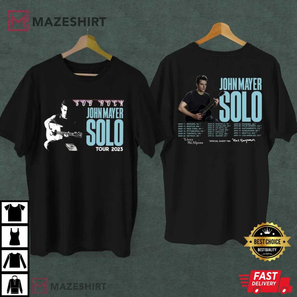 John Mayer Solo Tour Merch T-Shirt