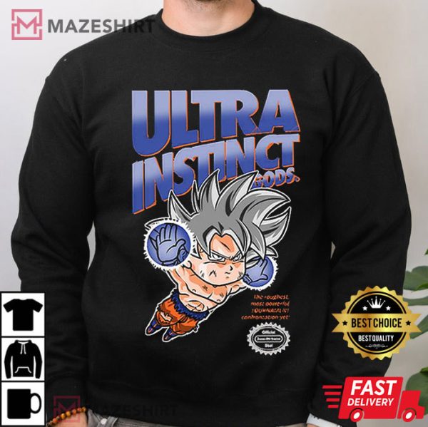 Ultra Instinct Gods Dragon Ball X Super Mario Bros T-Shirt - Mazeshirt