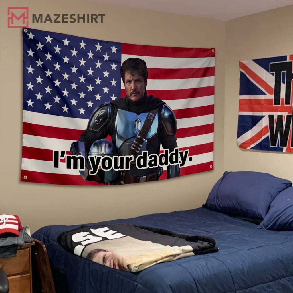 Pedro Pascal The Mandalorian USA Flag