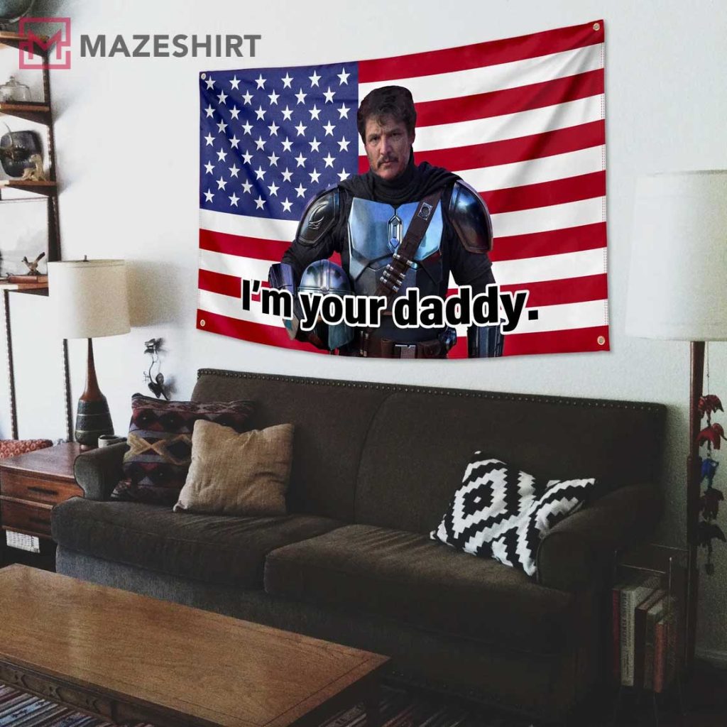 Pedro Pascal The Mandalorian USA Flag