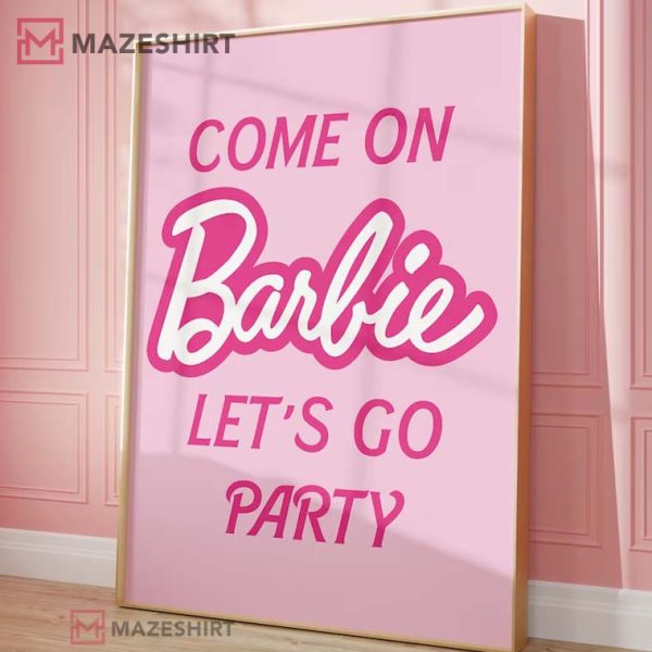 Barbie Barbie The Movie Margot Robbie Poster
