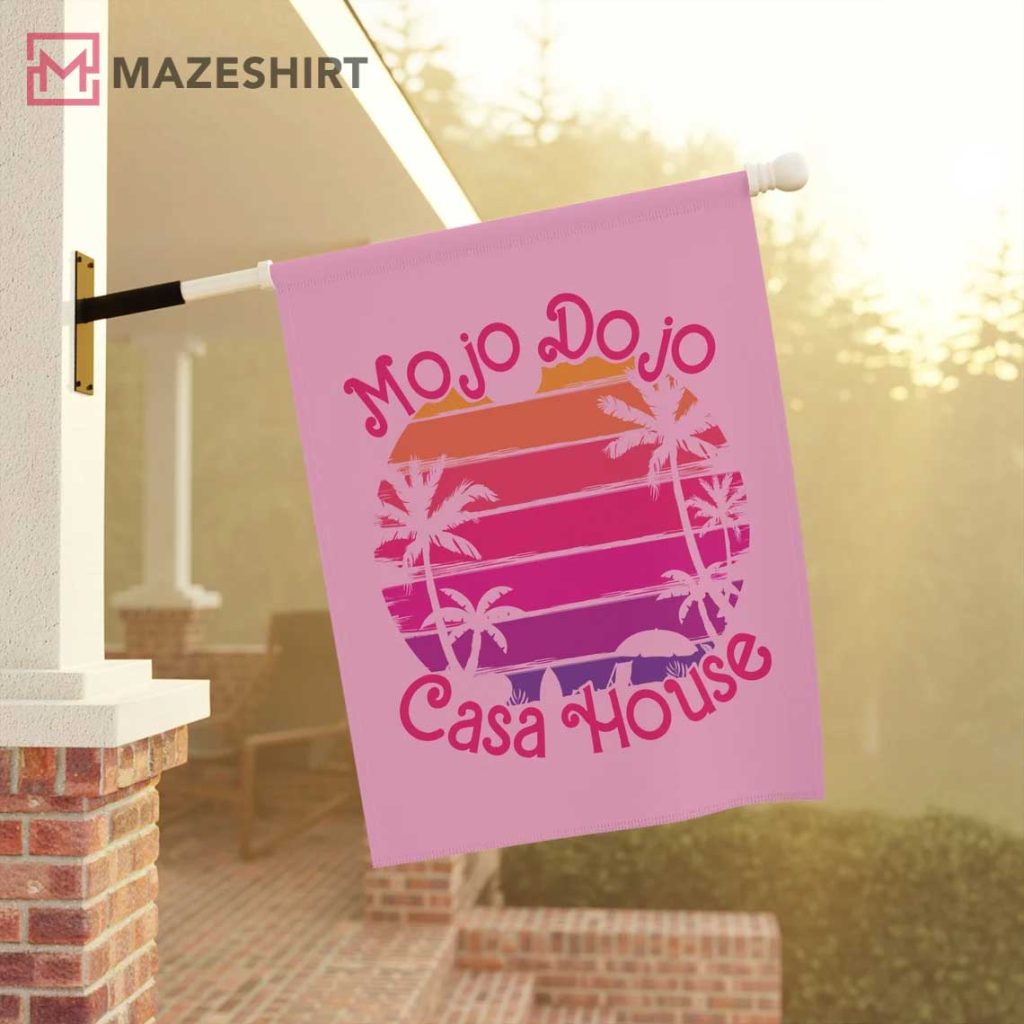 Mojo Dojo Casa House Ken Barbie Retro House Flag