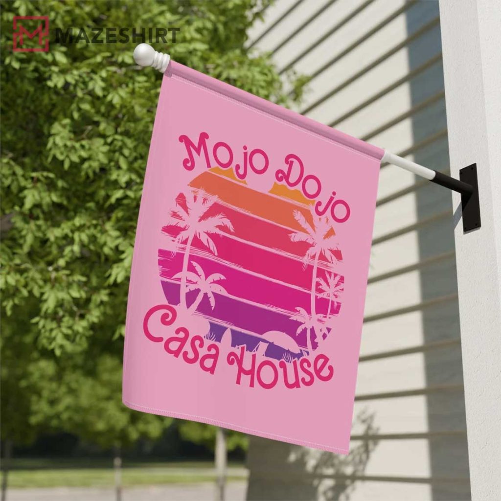 Mojo Dojo Casa House Ken Barbie Retro House Flag