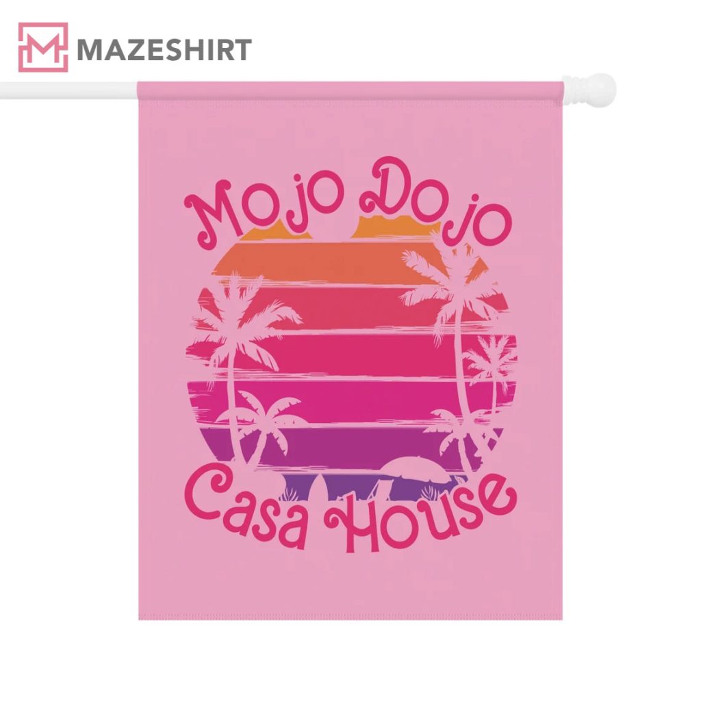Mojo Dojo Casa House Ken Barbie Retro House Flag