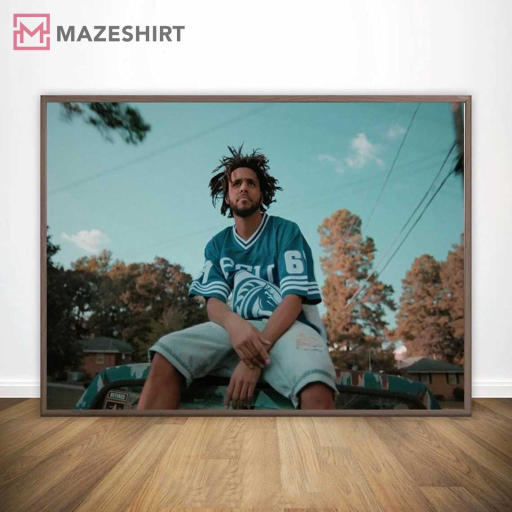 J Cole Poster Hip Hop Poster