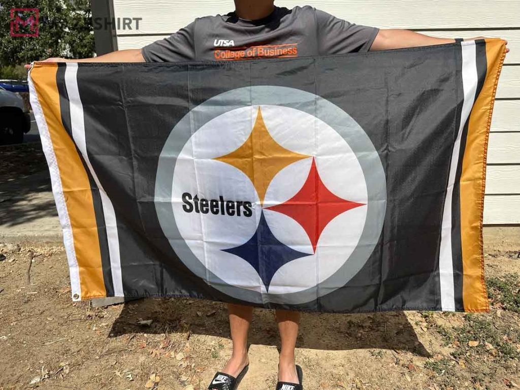 Pittsburgh Steelers NFL Football Flag