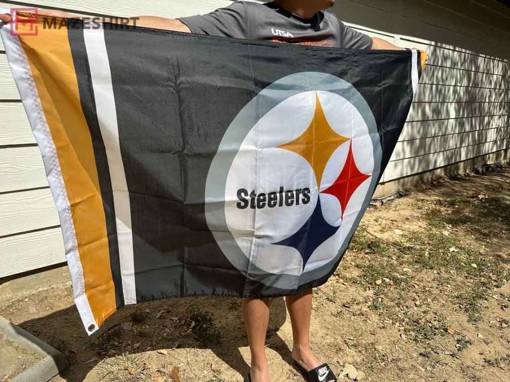 Pittsburgh Steelers NFL Football Flag