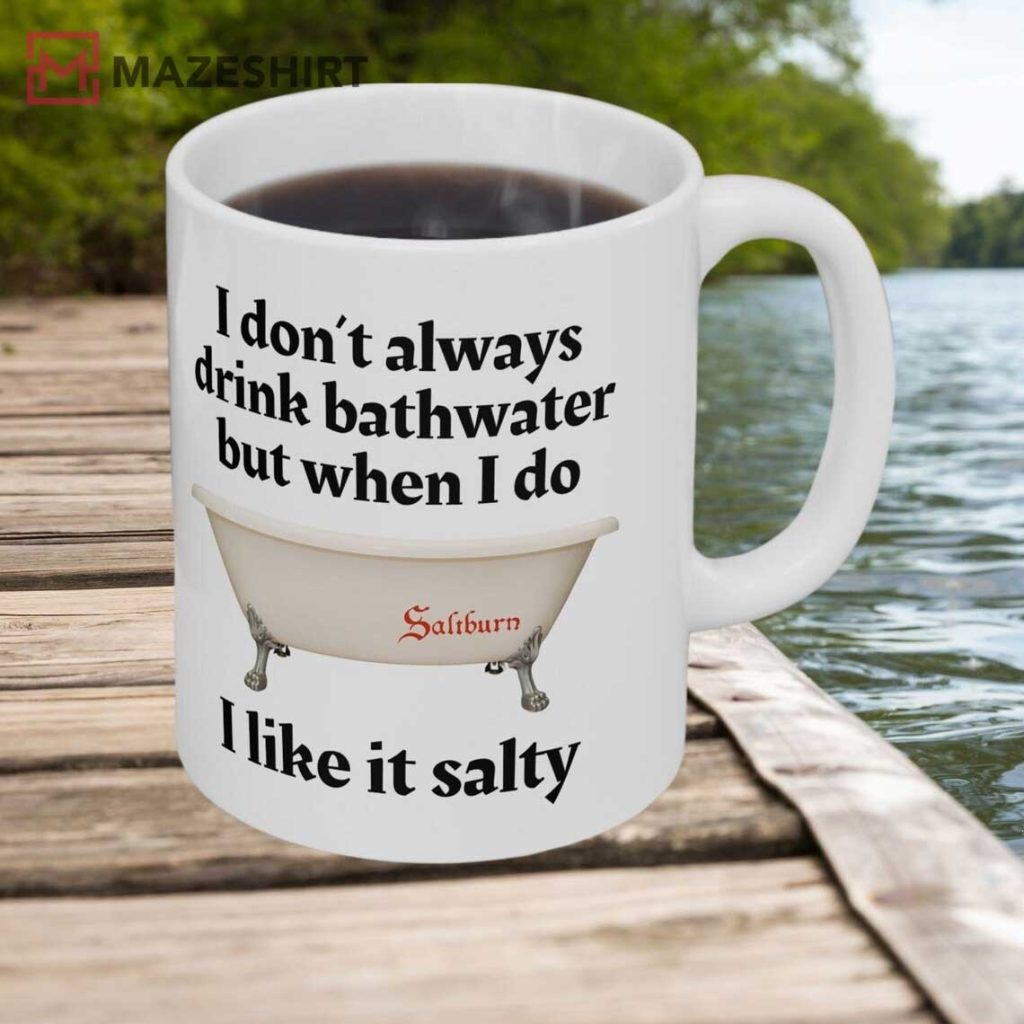 Bathtub Scene Elordi Keoghan Saltburn Mug