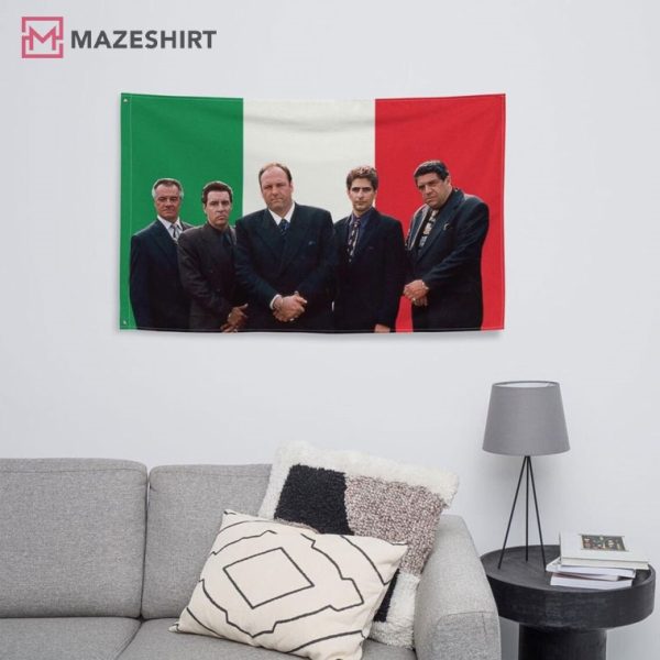 The Sopranos Italian-American Mafia Flag
