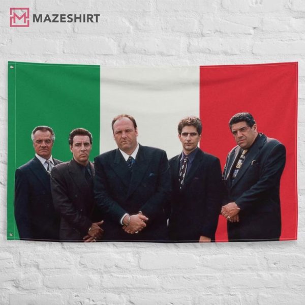The Sopranos Italian-American Mafia Flag