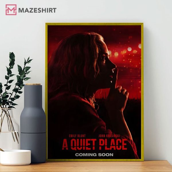 A Quiet Place Horror Movie Poster