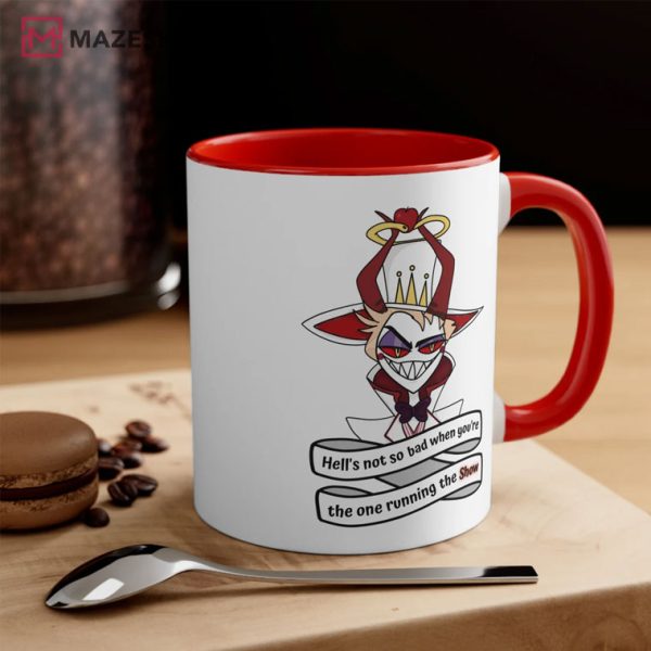 Lucifer Morningstar Hell Show Hazbin Hotel Coffee Mug