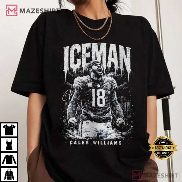 Caleb Williams Ice Man Game Day Football Graphic T-Shirt